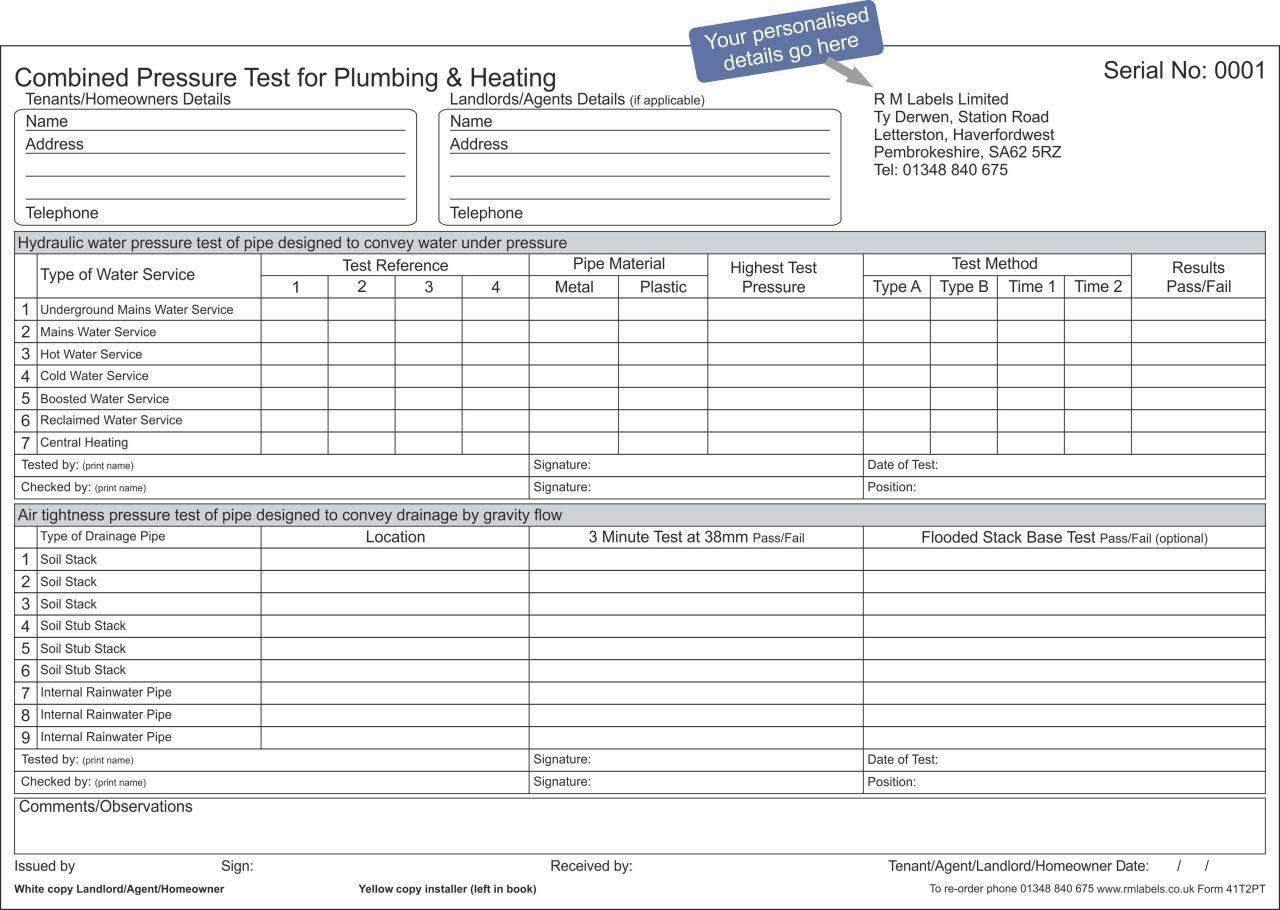 Explore Our Example Of Pipework Pressure Test Certificate, 59% OFF